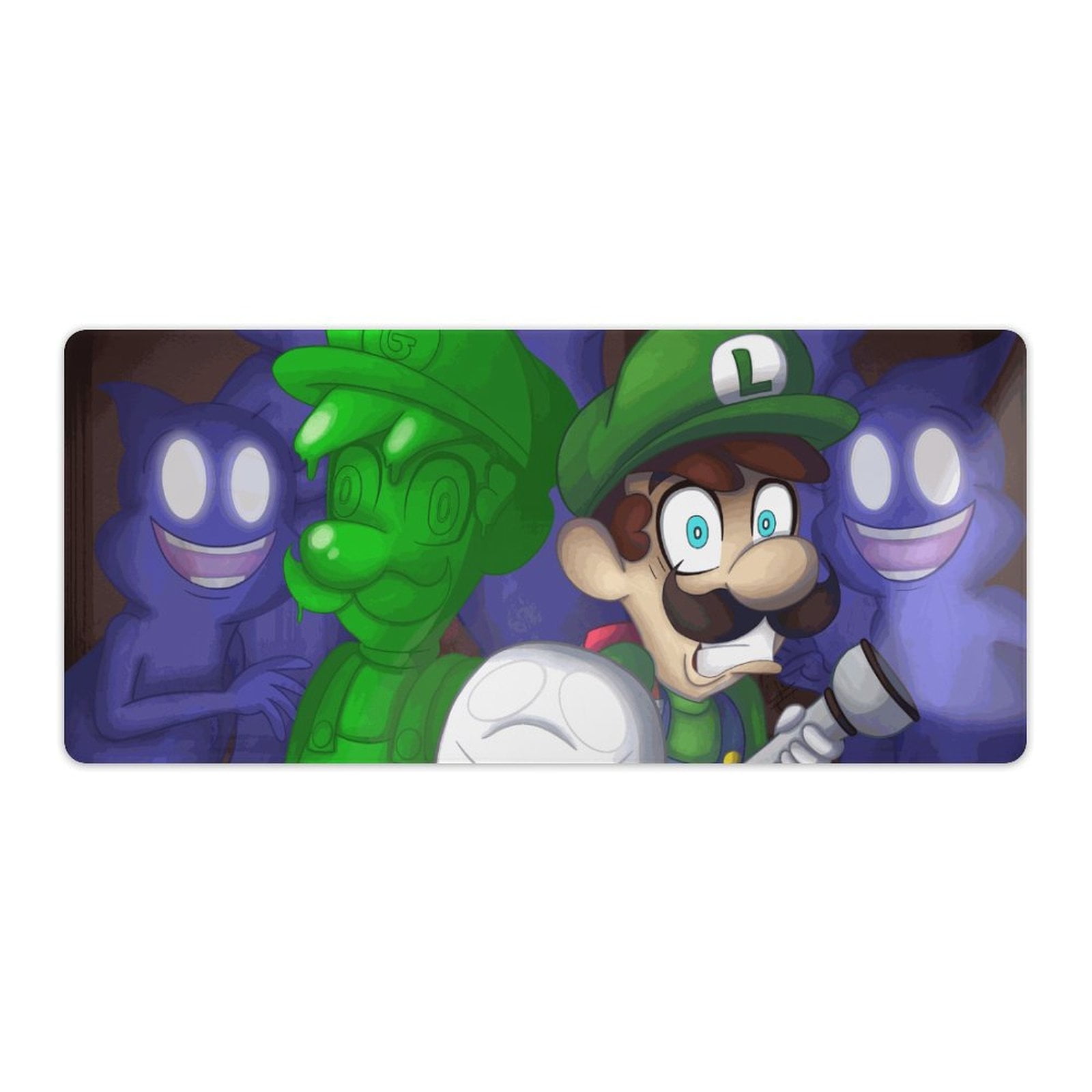 Boo Horror Luigi's Mansion Extended Gaming Mouse Pad No-sliped Large ...