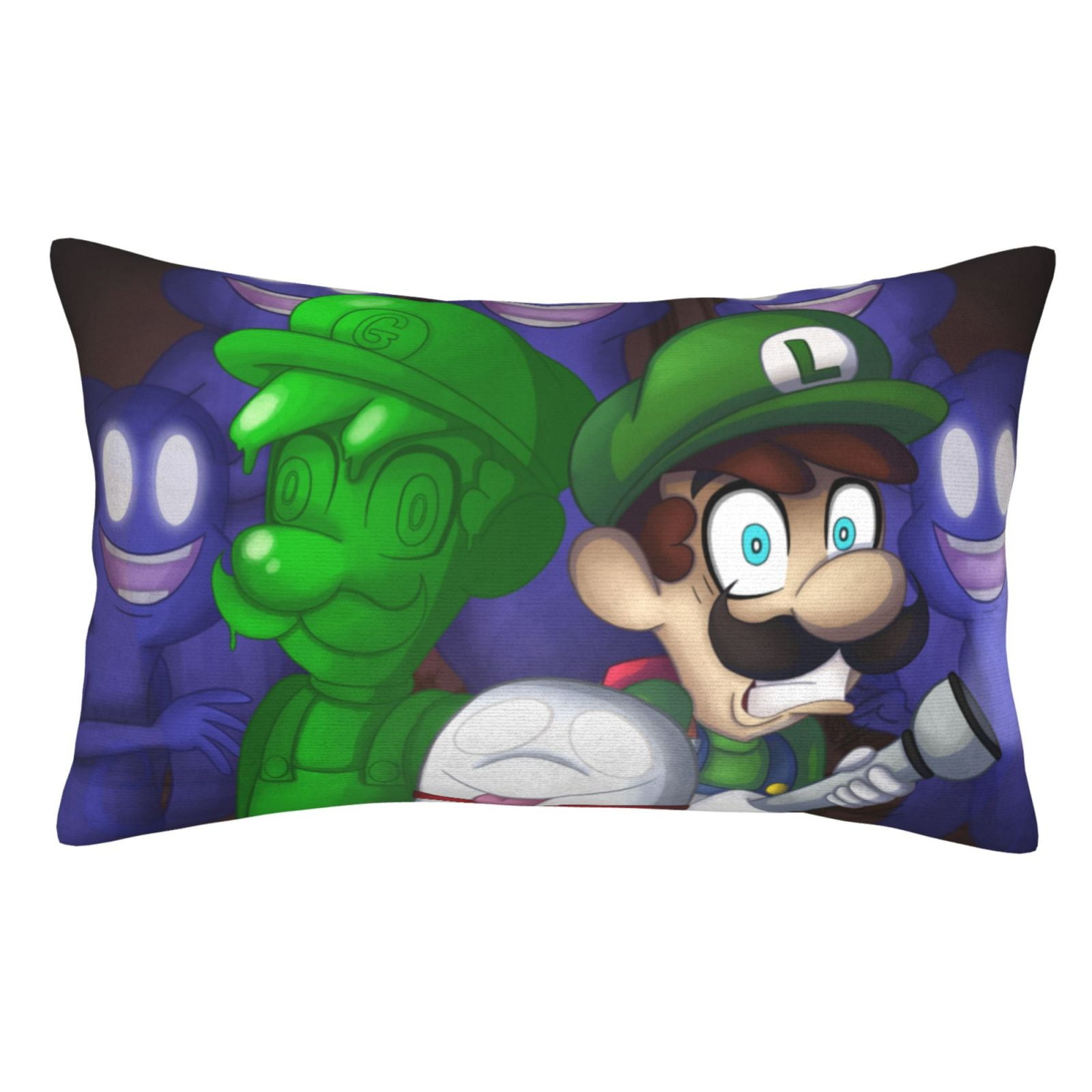 Boo Horror Luigi's Mansion Pillowcase Decor Cushion Pillow Covers With ...