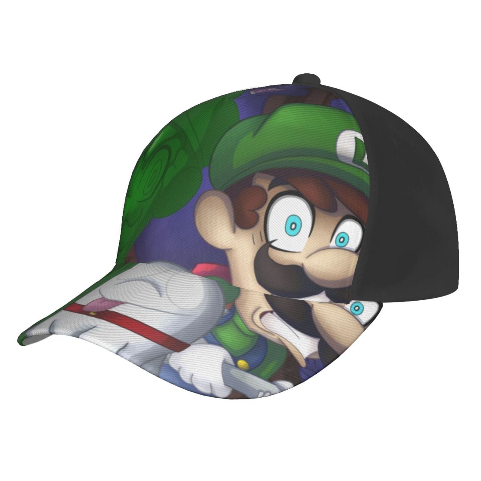 Boo Horror Luigi's Mansion Unisex Baseball Cap Adjustable Trucker Dad ...