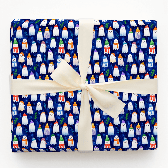 Boo Humbug - Christmas Wrapping Paper Roll - Gift Wrap for Holidays ...