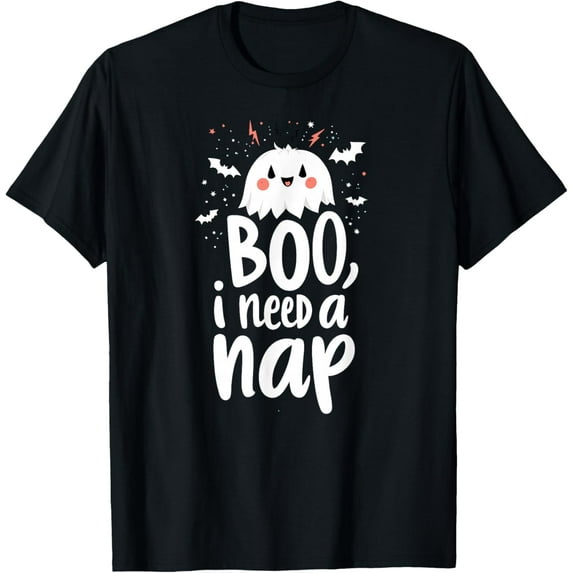 Boo I Need A Nap Funny Halloween T-Shirt - Walmart.com