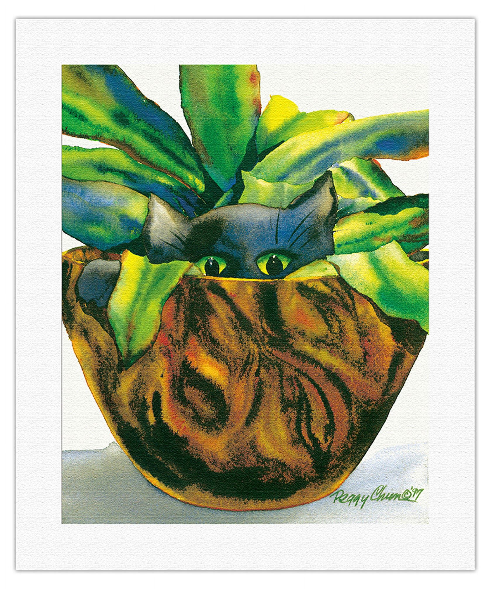 Boo In Bowl - Hawaiian Black Cat (ʻeleʻele Popoki) in Koa Wood Bowl - From an Original Hawaii ...