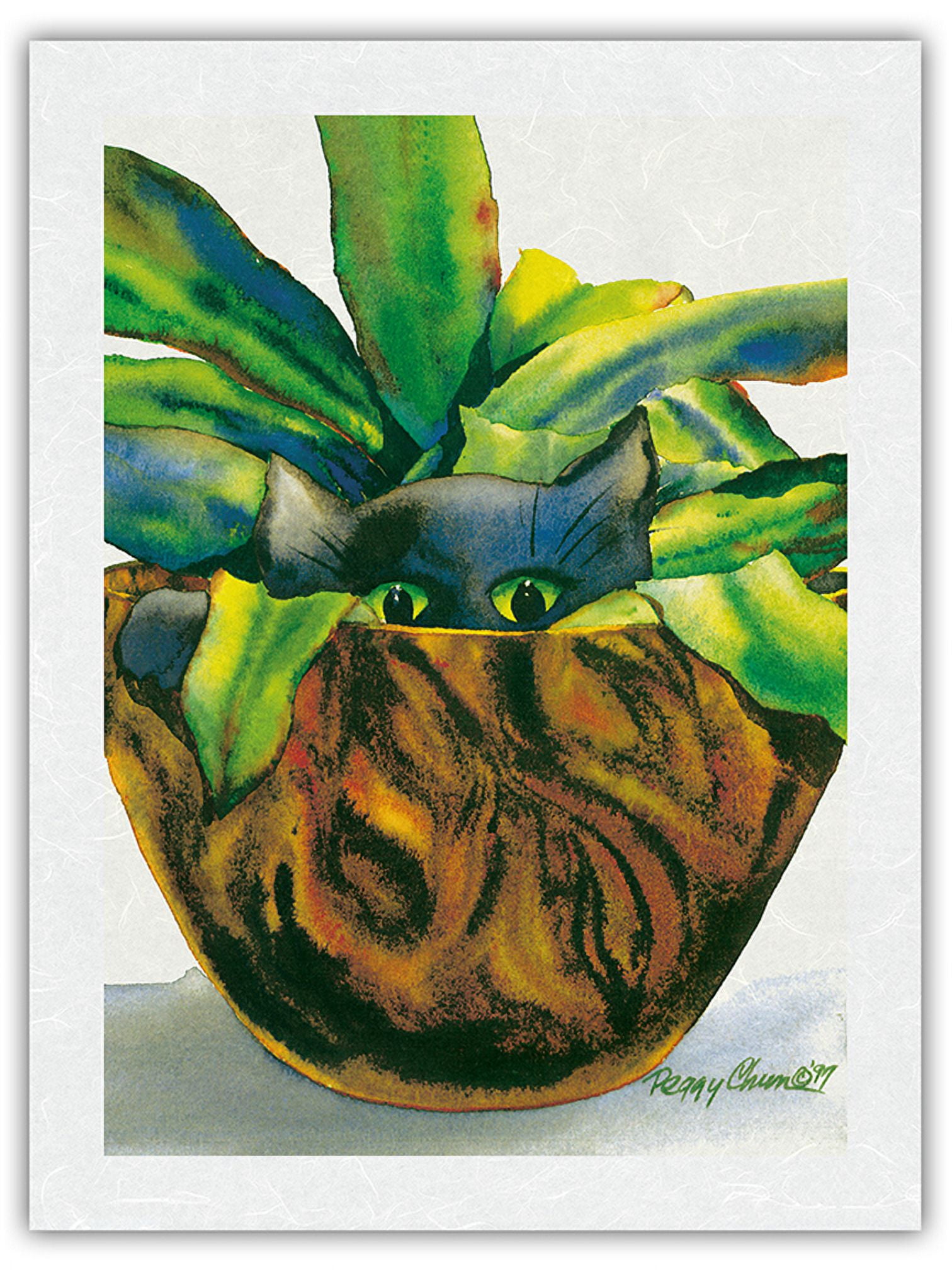 Boo In Bowl - Hawaiian Black Cat (ʻeleʻele Popoki) in Koa Wood Bowl ...