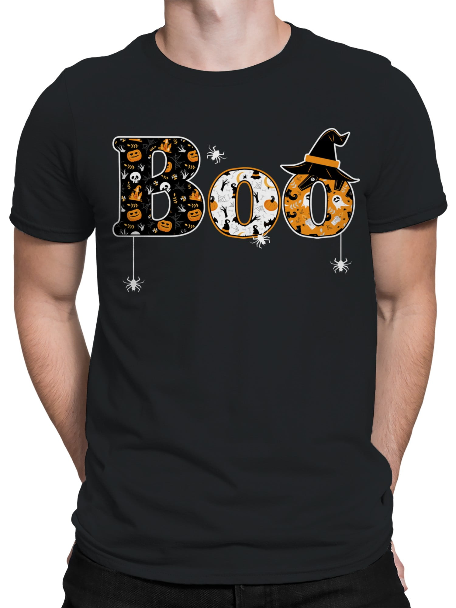 Boo In Halloween T-Shirt Men -Smartprints Designs, Male x-Large ...
