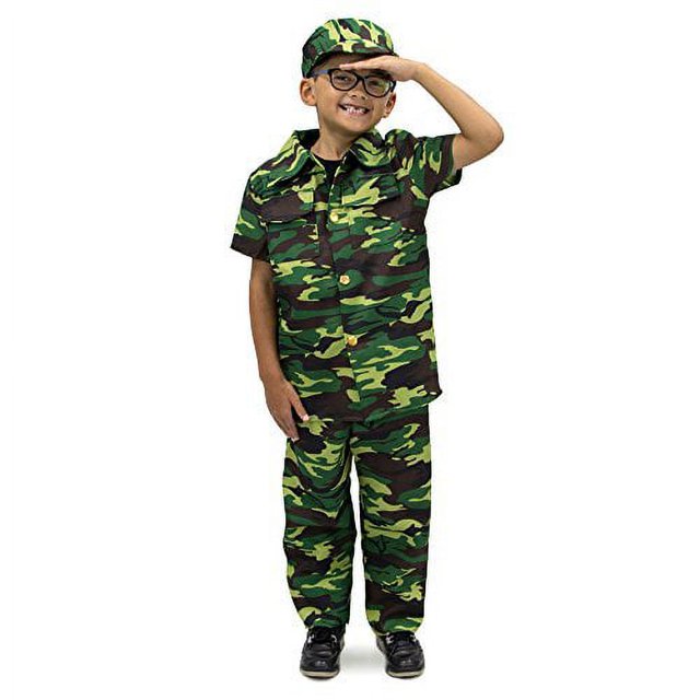 Boo! Inc. Courageous Commando Kids Halloween Costume, Dress Up Army ...