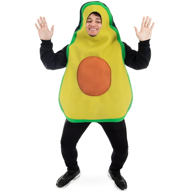 Boo! Inc. Fresh Avocado Halloween Costume | Funny Food, Adult One-Size ...