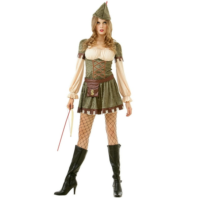 Boo! Inc. Lady Robin Hood Women's Halloween Costume | Sexy Classic ...