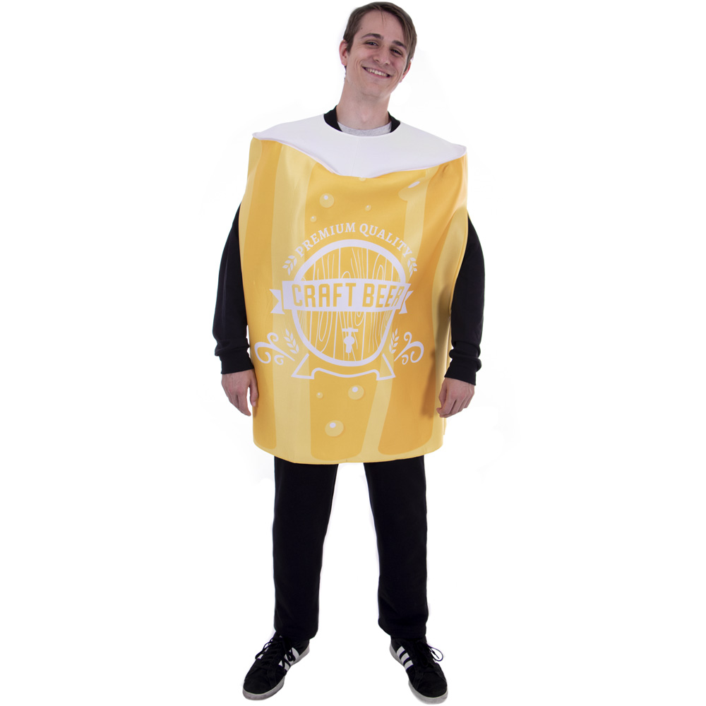 Boo! Inc. Pint of Beer Halloween Costume | Funny Food Craft Beer ...
