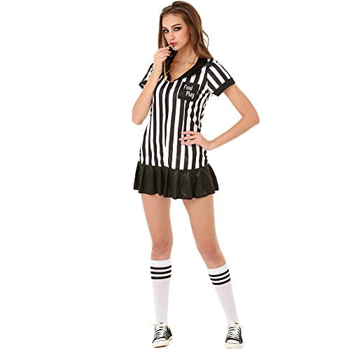 Boo! Inc. Risque Referee Women's Halloween Costume Sexy Sports Ref Ump ...