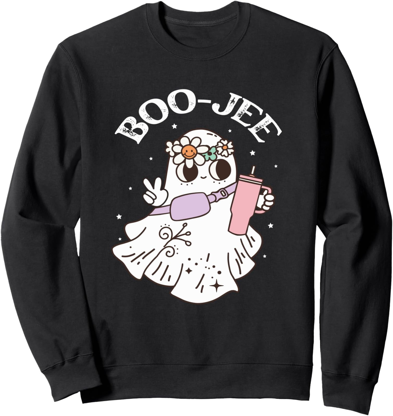 Boo-Jee Happy Holiday Spooky Season Costume Cute Ghost Boujee ...