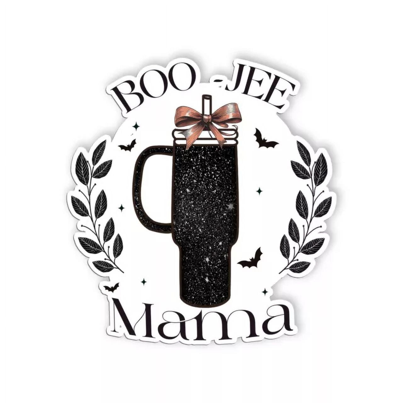 Boo Jee Mama Sticker Halloween Stickers Phone Decal Water Bottle ...