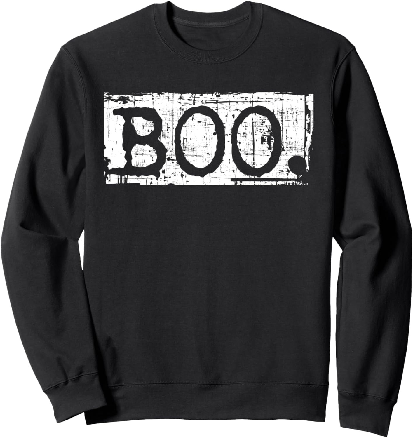 Boo Lazy DIY Halloween Costume Creepy Scary Spooky Ghost Sweatshirt ...