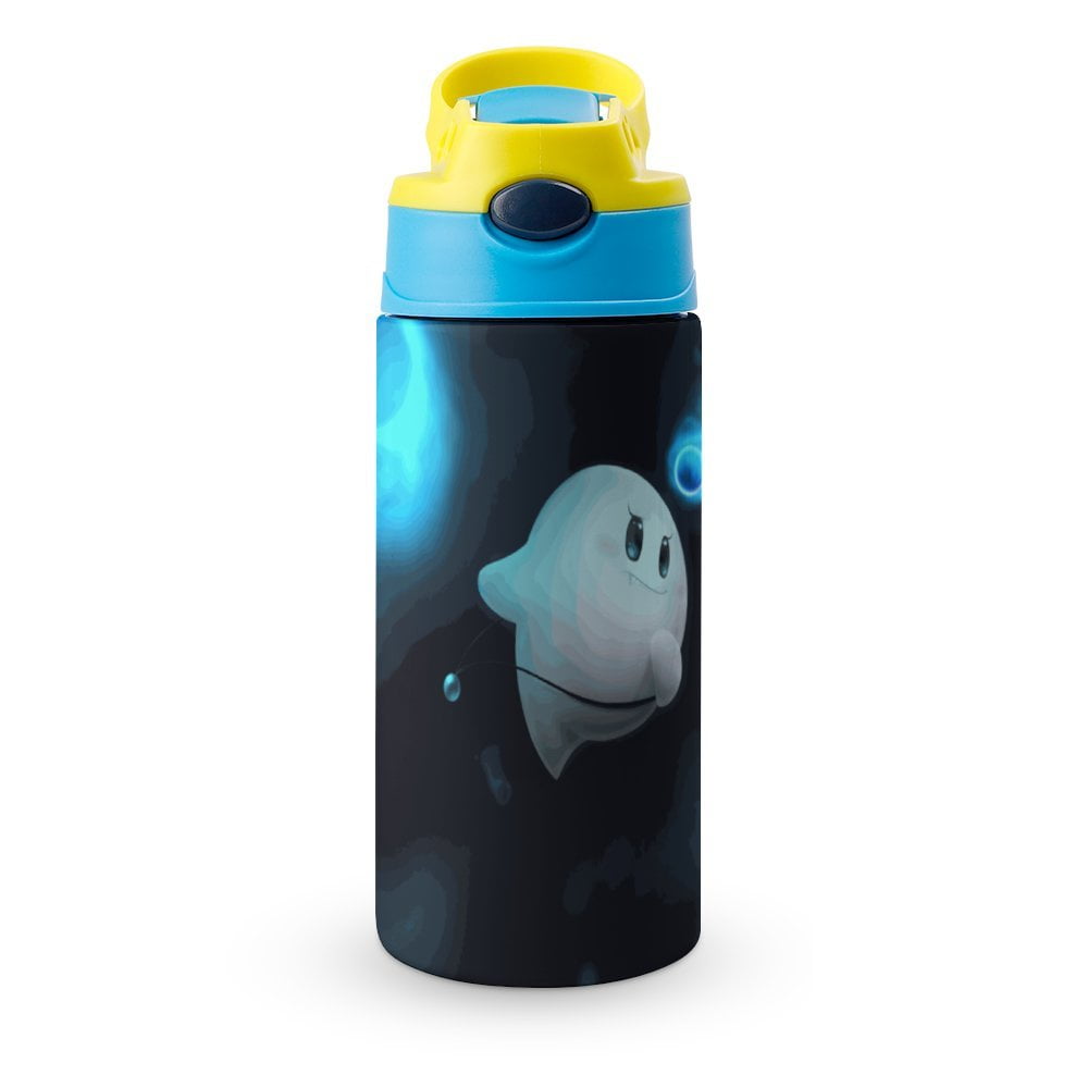 Boo Luigi's Mansion Game Kid's Insulated Water Bottle With Straw Vacuum ...