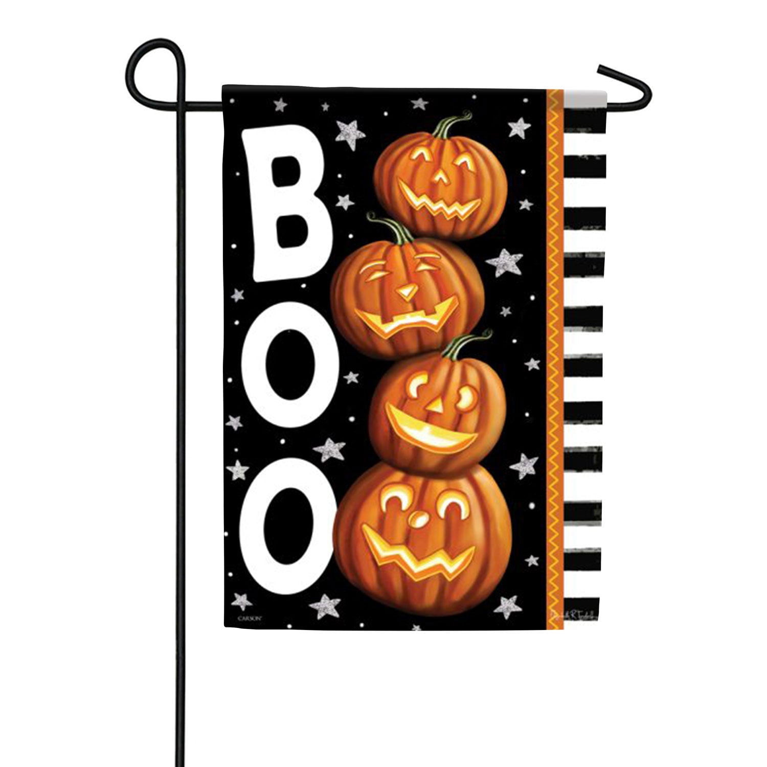 Boo Pumpkins Spooky Fun Halloween Harvest Carved Jack O Lanterns ...