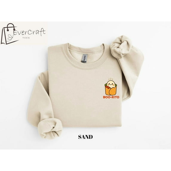 Boo Rito Ghost Shirt, Taco Boo Shirt, Spooky Mexican Food Lover Shirts ...