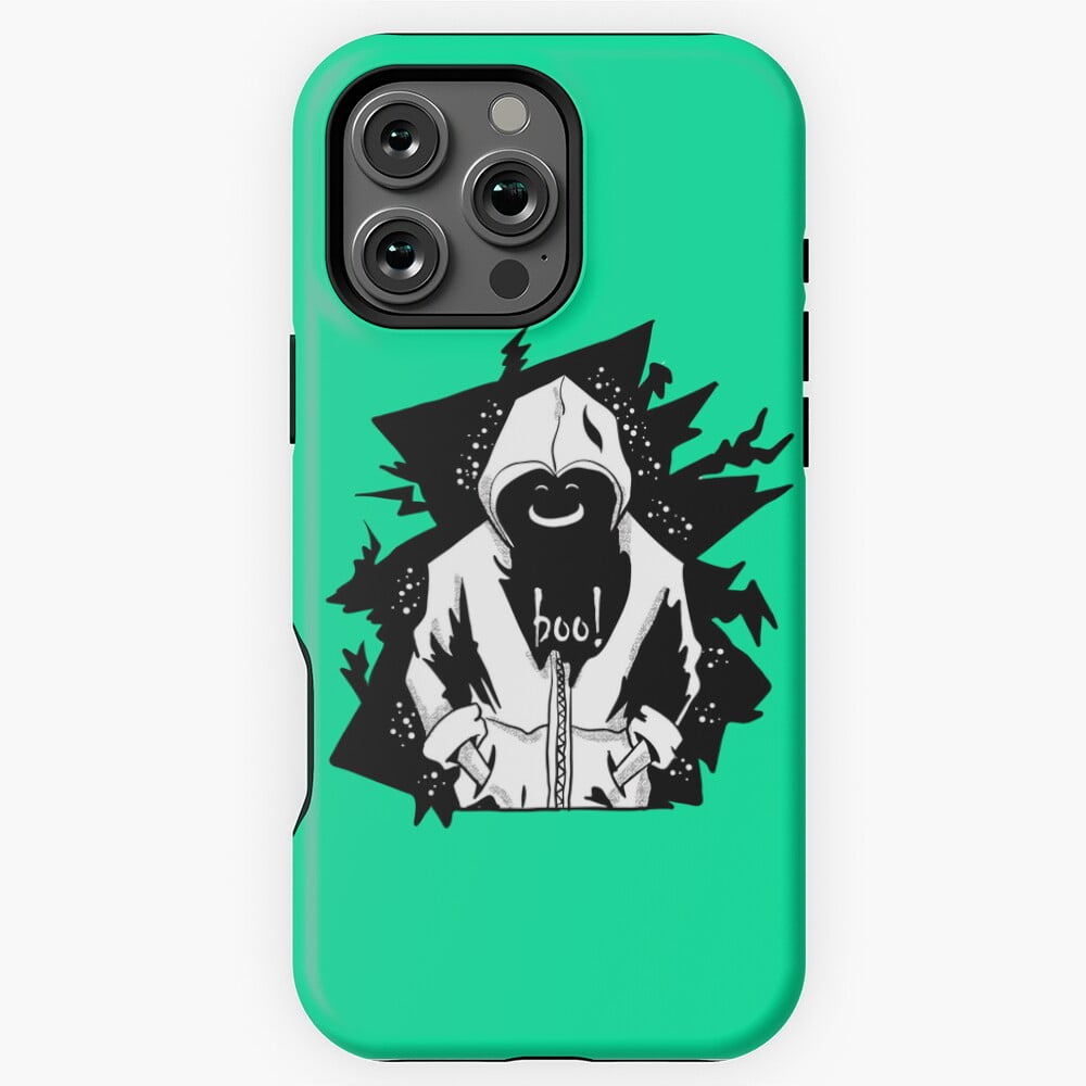 Boo Scary Night Hoody Phone Case for iPhone 16 15 14 13 12 11 Pro Max ...