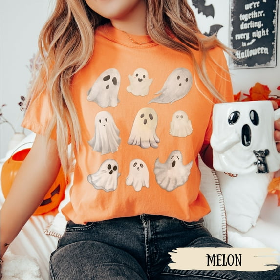 Boo Shirt, Spooky Ghost Shirt, Spooky Halloween, Cute Halloween Shirt ...