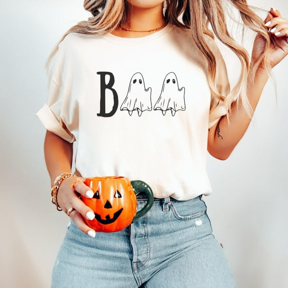 Boo Shirt, Spooky Ghost Shirt, Spooky Halloween, Cute Halloween Shirt ...