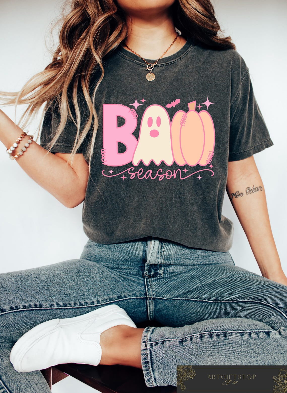 Boo Shirt T-Shirt, Season Boo Shirt, Season Pumpkin Outfit, Spooky ...