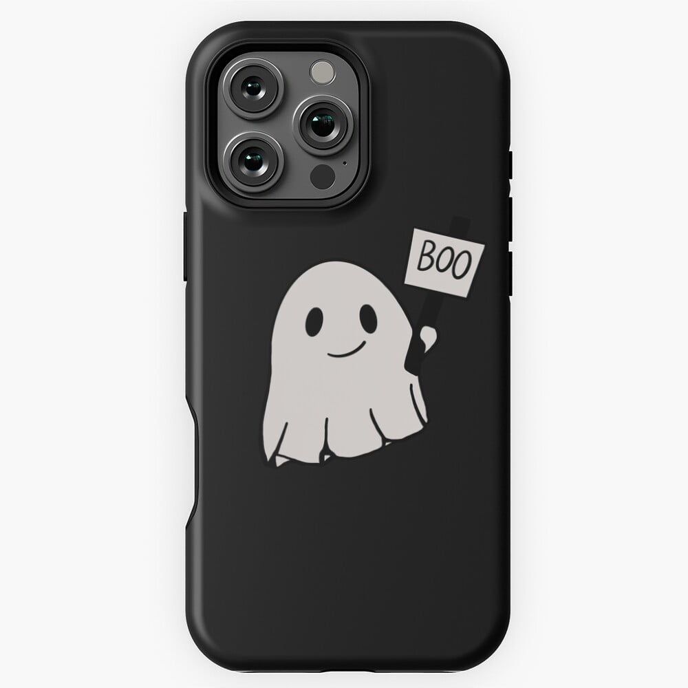 Boo Spooky Cute Ghost Phone Case for iPhone 16 15 14 13 12 11 Pro Max ...