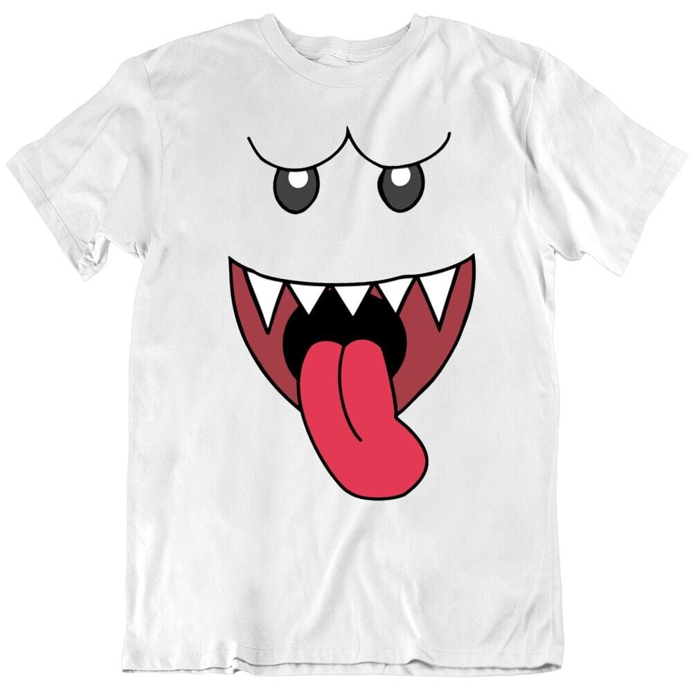 Boo Super Mario Funny King Boo Ghost Video Game Fan T Shirt, Gift For Men, Women, Shirt ...