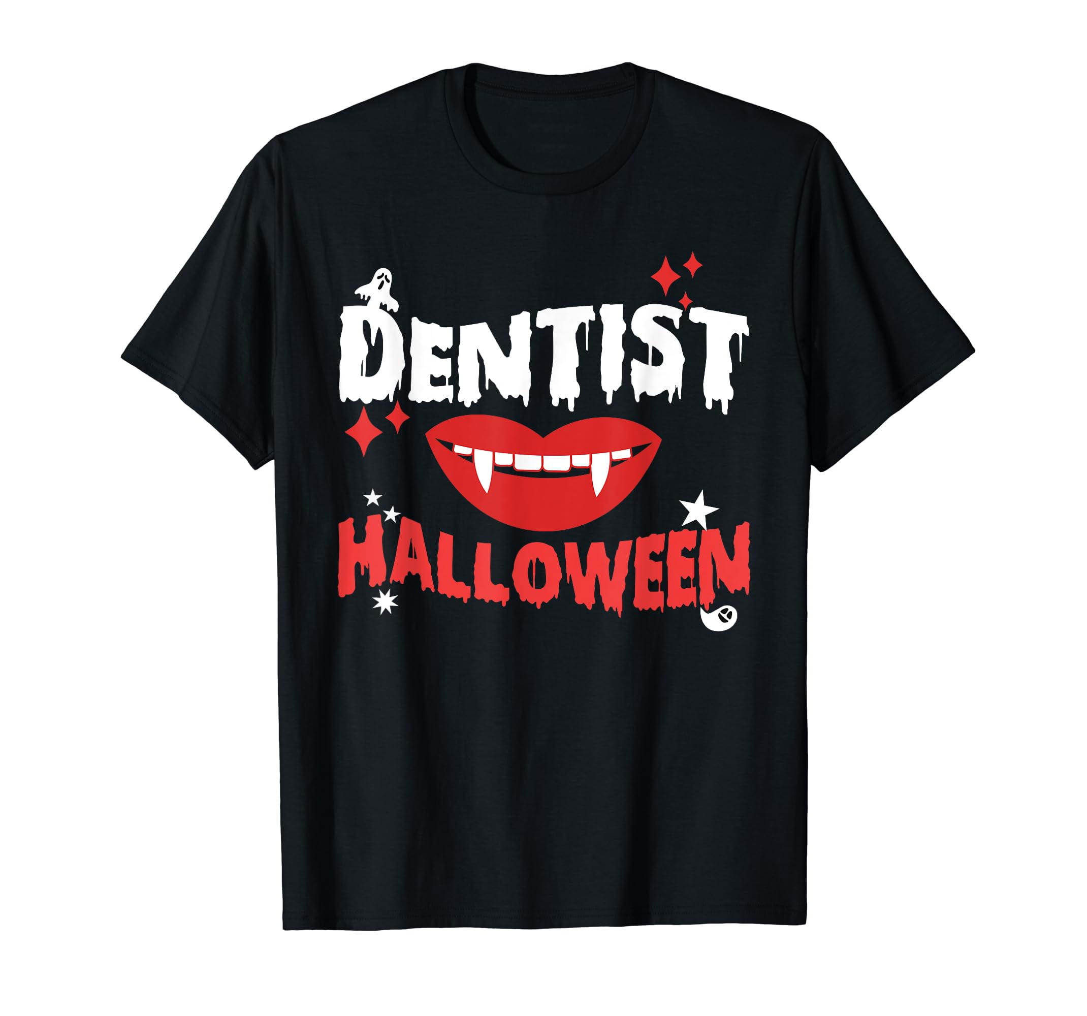 Boo Teeth Dentist Dental Halloween Costume T-Shirt - Walmart.com