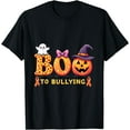 Boo To Bullying Orange Anti Bully Unity Day Boo Unisex S-5XL T-Shirt ...