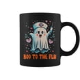 Boo To Flu Ghost Retro Halloween Coffee Mugs - Walmart.com