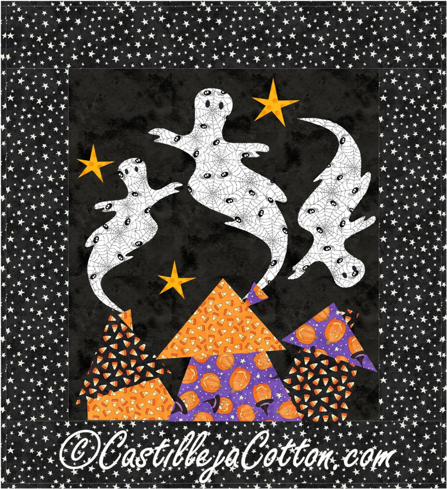 Boo Ville Quilt Pattern - Walmart.com