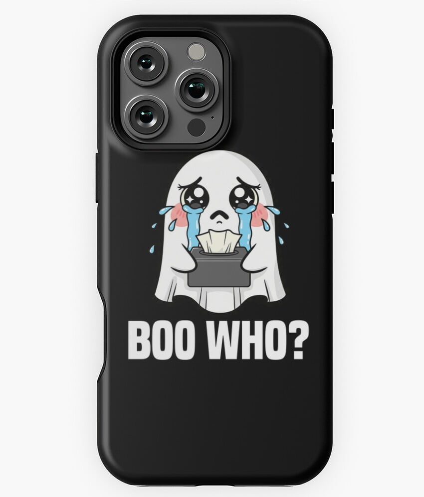 Boo Who Ghost Halloween Funny M09616 Phone case for iPhone 11 to 16 Pro ...