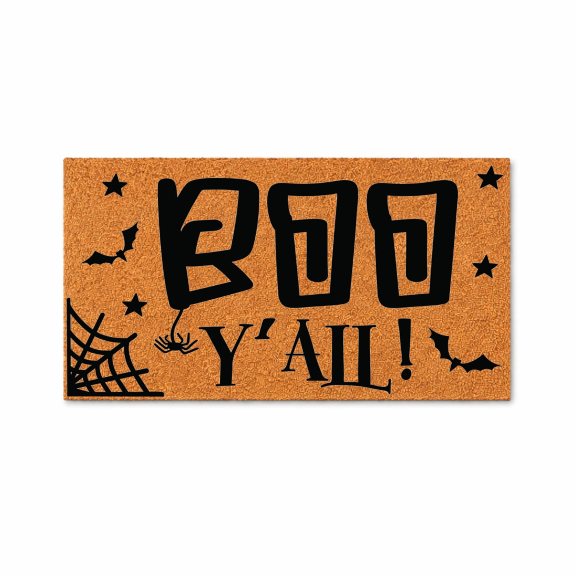 Boo Yall Doormat, Halloween Welcome Mat, Funny Front Door Entry Rug ...