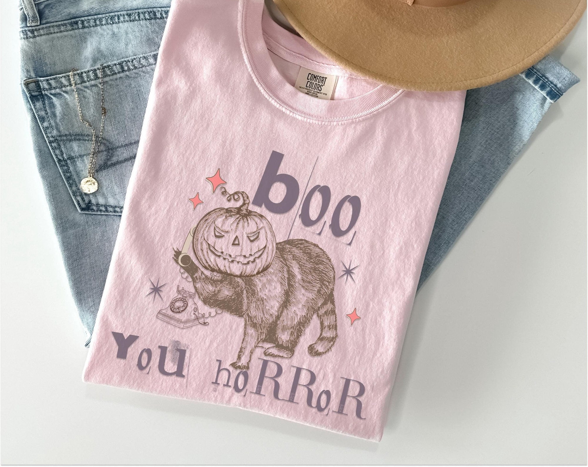 Boo You Horror Spooky Season Shirt Graphic Raccoon Shirt Funny ...