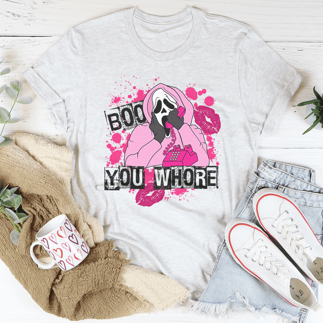 Boo You Horror Tee Printify T-Shirt T-Shirt - Walmart.com