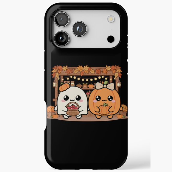 Boo and Pompy Cute Autumn Market Adventure Phone Case for iPhone 11 ...