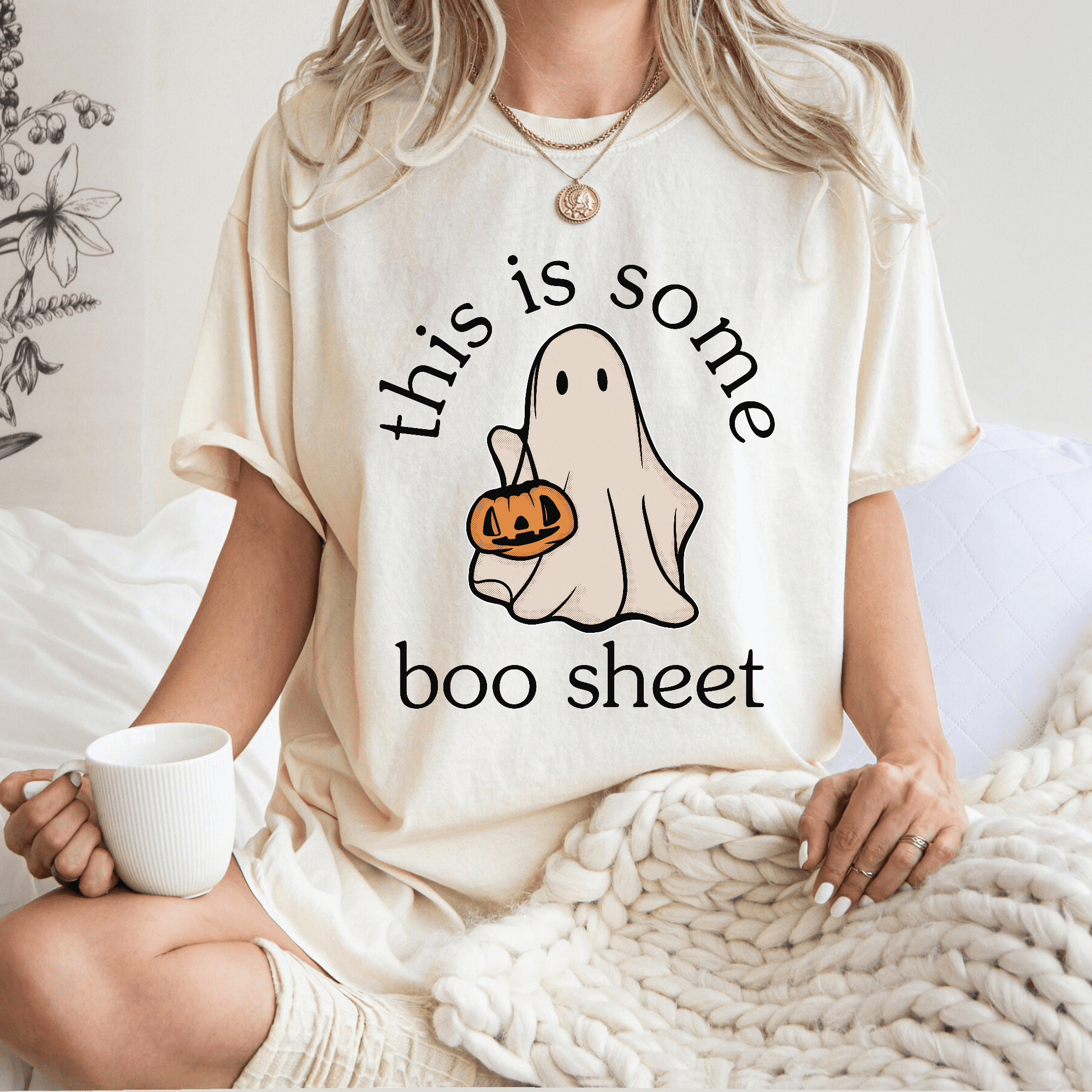 Boo shirt,comfort color boo tee,cute boo tee,glitter boo tee, sparkler ...