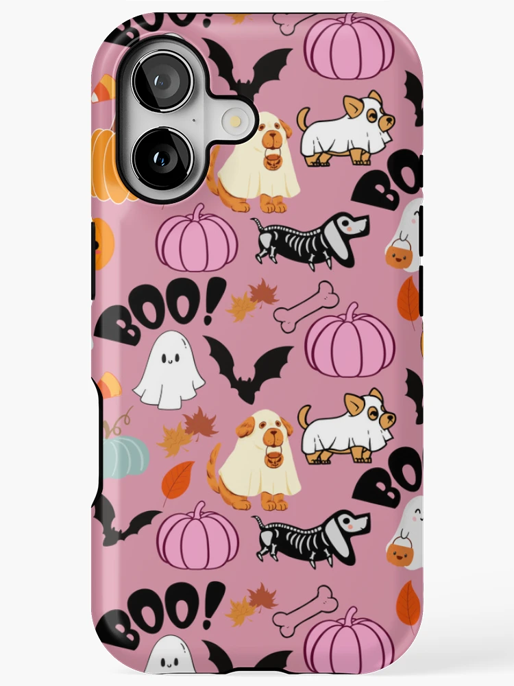 Boo-tiful Canine Case for 11/12/13/14/15/16 Pro Max with Cute Halloween ...