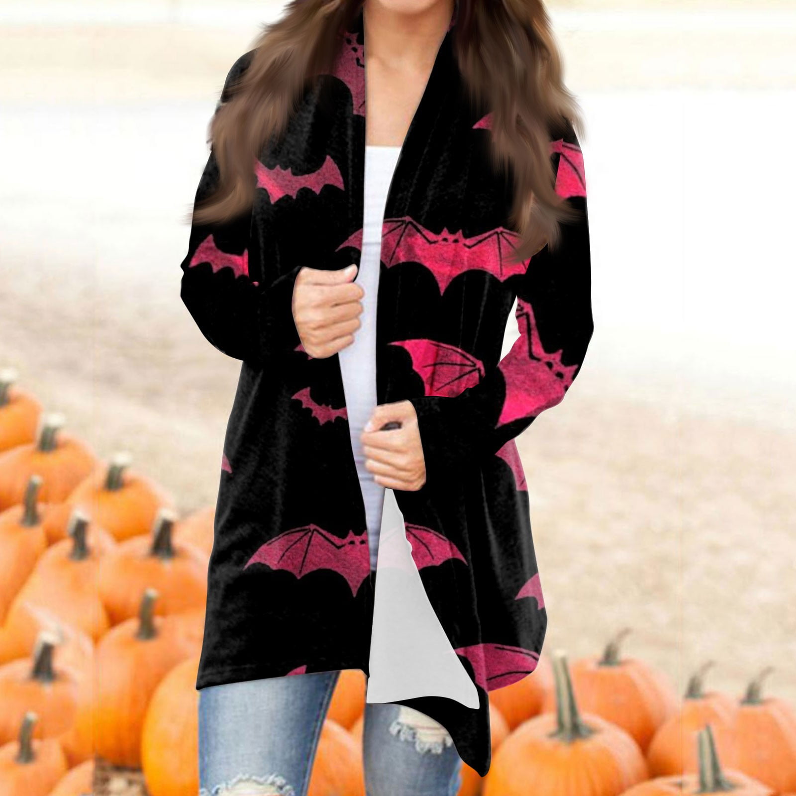 Boo-tiful Cardigan Chic HIMIWAY Trick-or-Treat Couture Women'S Cardigan ...