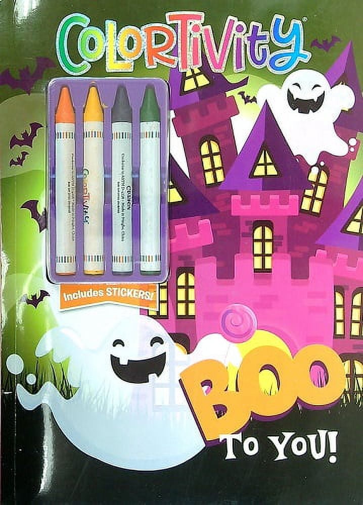Boo to You! Colortivity With Crayons - Walmart.com