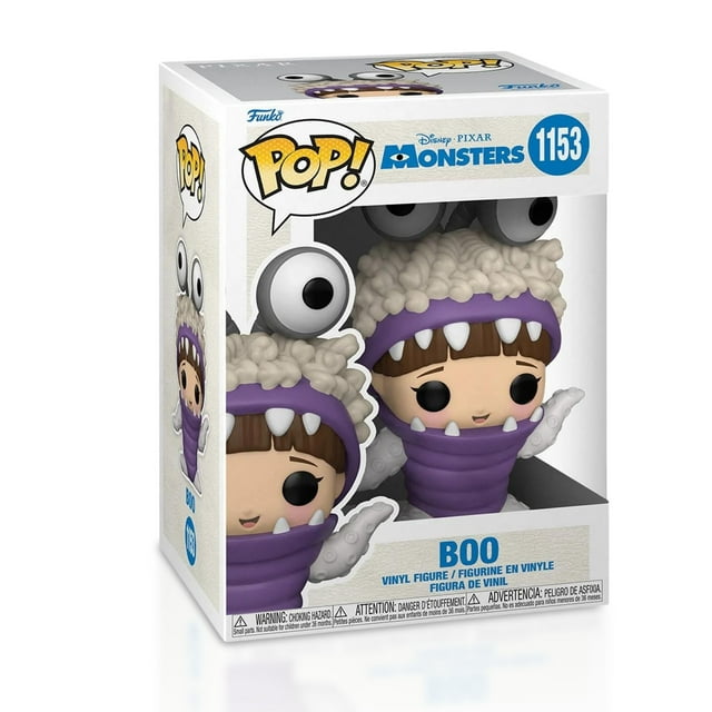 Boo with Hood Up Funko Pop! Disney Pixar Monsters Inc. 20th Anniv ...