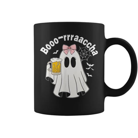 BooRacha Halloween Ghost Beer Borracha Coffee Mugs - Walmart.com