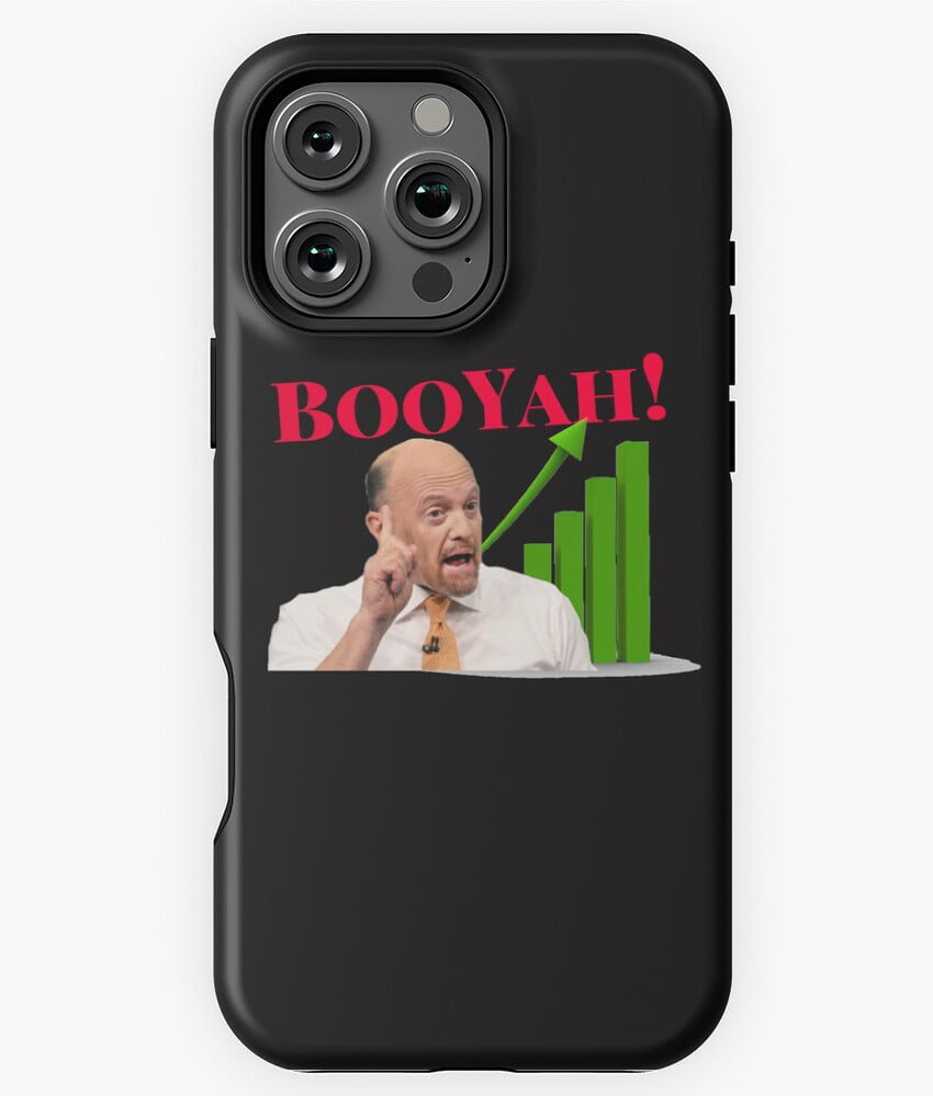 BooYah Stock Market Jim Cramer Funny Phone Case for iPhone 16 15 14 13 ...
