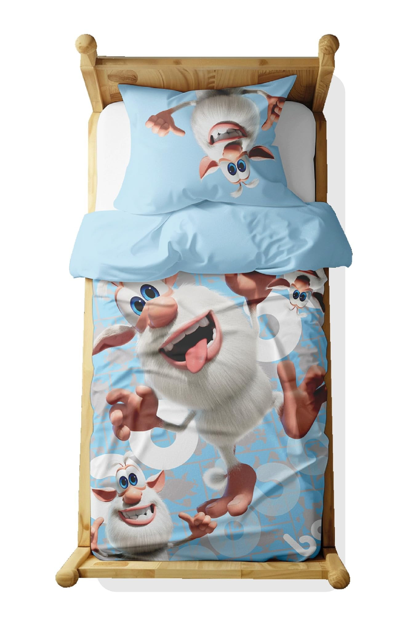 Booba Bed Linen 40" × 50" - 100% Cotton Children’s Bedding Set with ...
