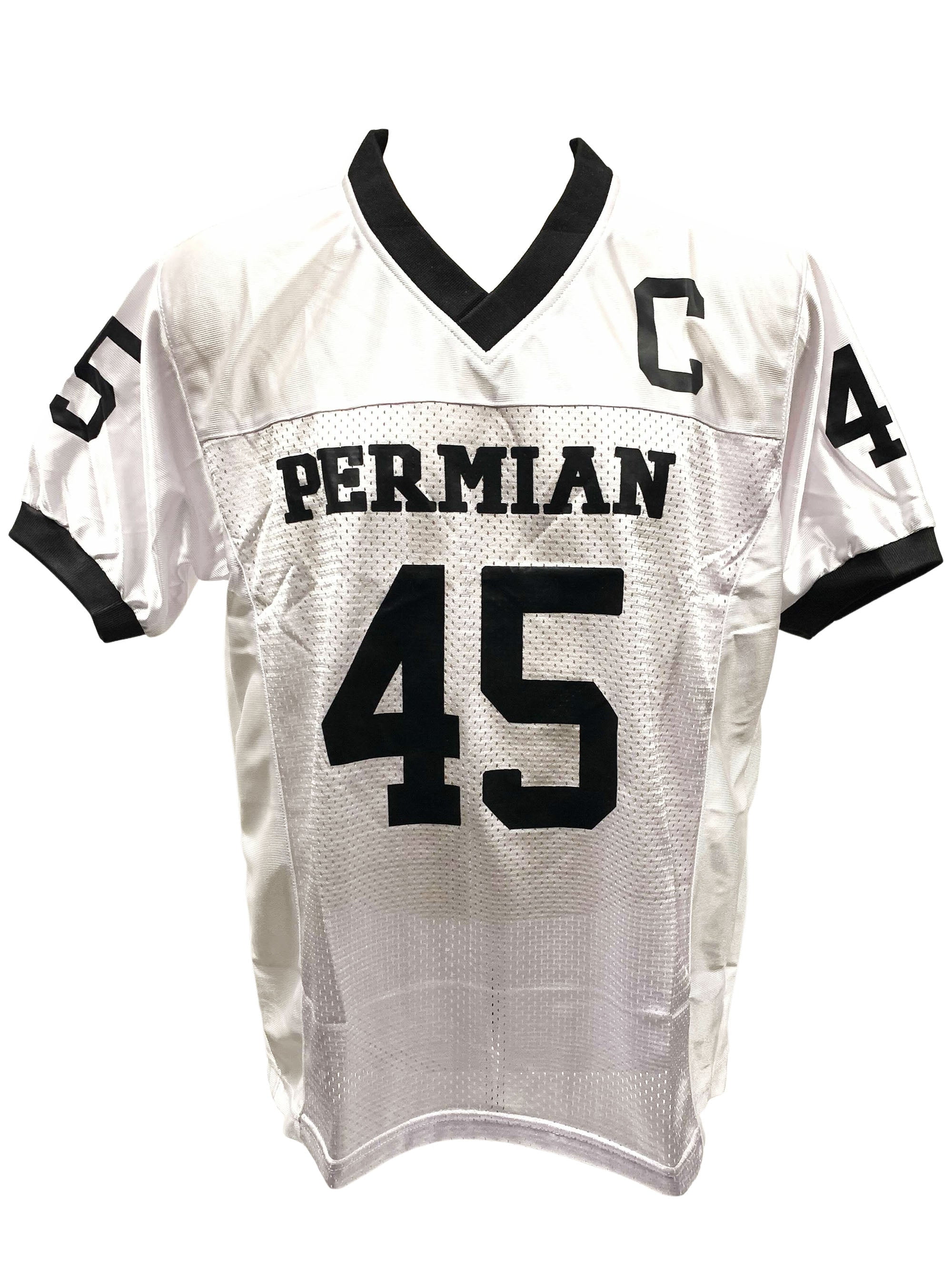 Boobie Miles #45 Permian White Football Jersey - Mens Large - Walmart.com