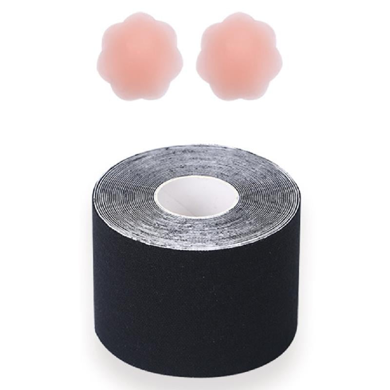 Boobs Tape Kit Breasts Tape for Lift Pushed Up Nippl Cover Petals ...