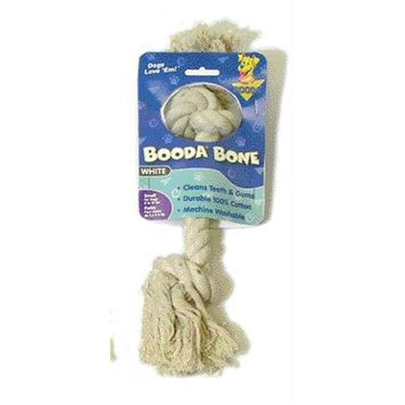 Booda Products - 2 Knot Rope Bone- White Extra Small - 50760 - Walmart.com