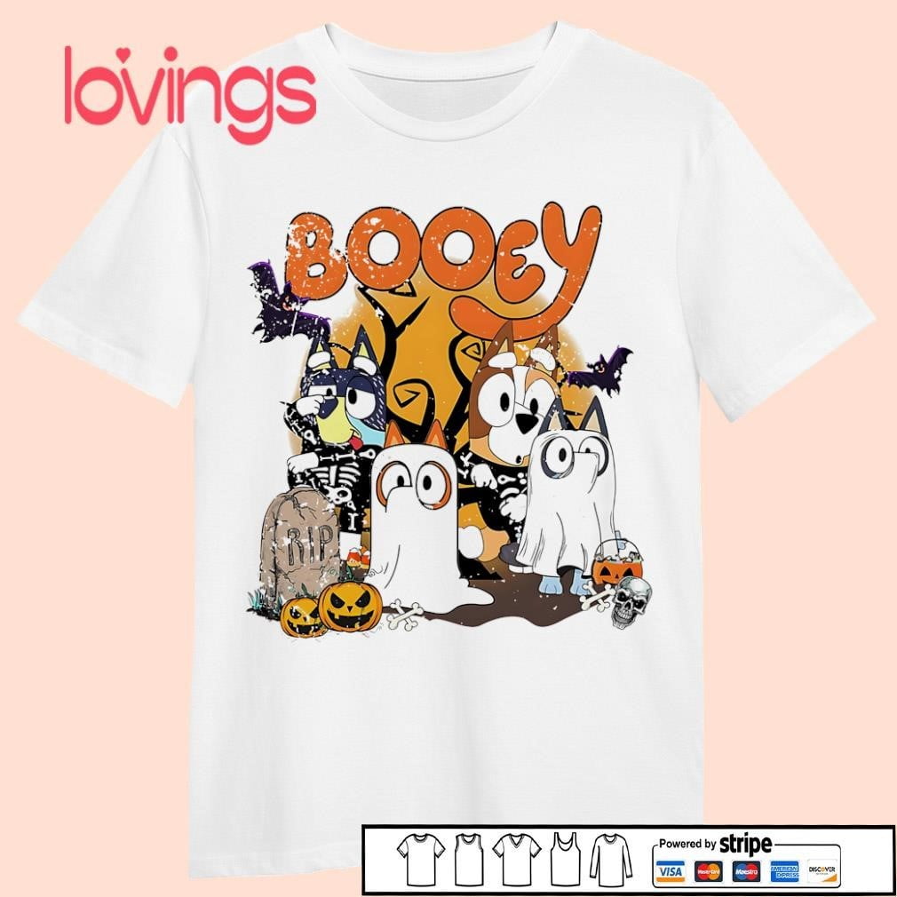 Booey Bluey Halloween Witchy Bats Shirt - Walmart.com