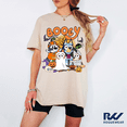 Booey Halloween Shirt | Cartoon Puppy Boo Crew Tee | Cute Spooky Season ...