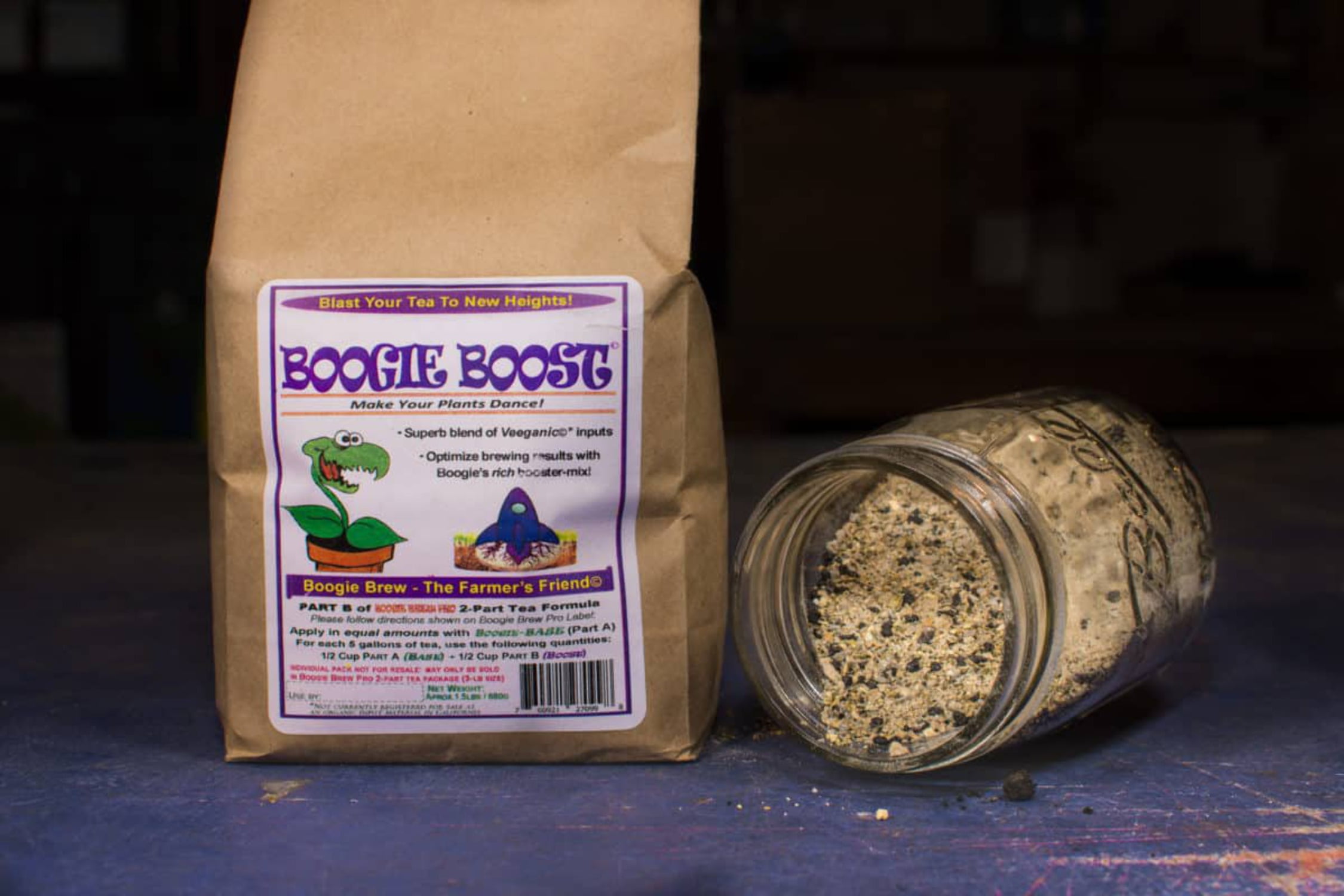 Boogie Brew BOOST, 8 LB, Kelp, Hydrolysate, Nutritional Yeast, Humates ...
