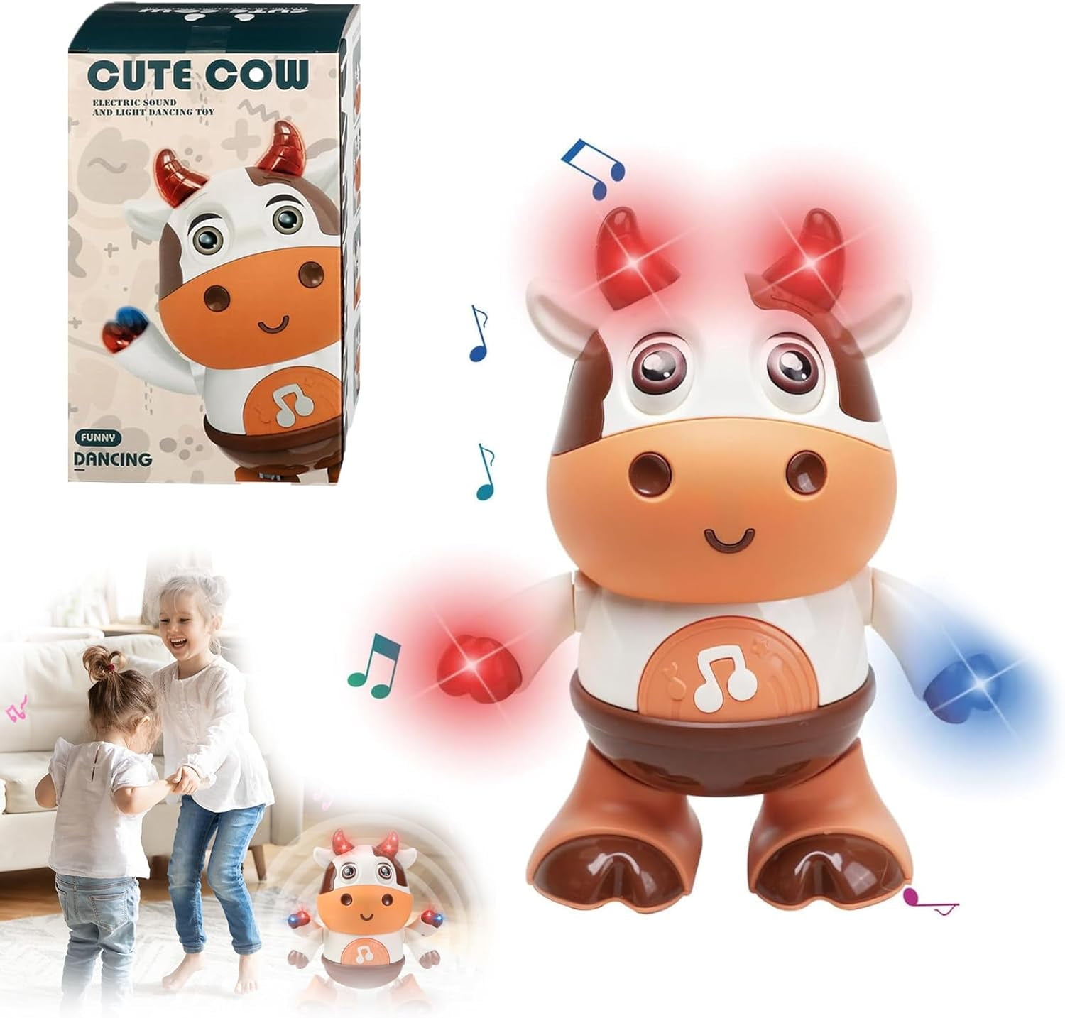 Boogie Cow Light Up Dancing Cow, Boogie Cow Light up Dancing Cow for ...