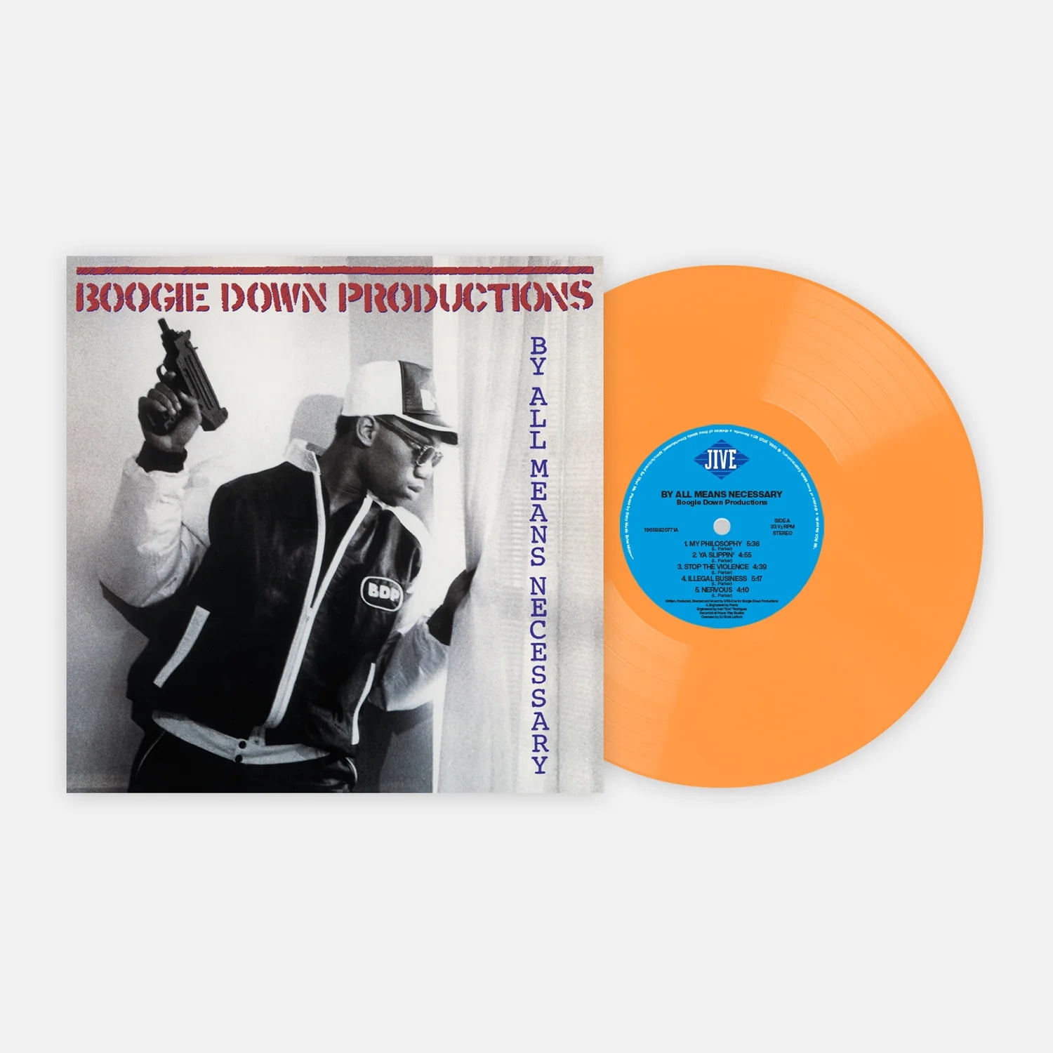 Boogie Down Productions - By All Means Necessary - 180-Gram Orange ...